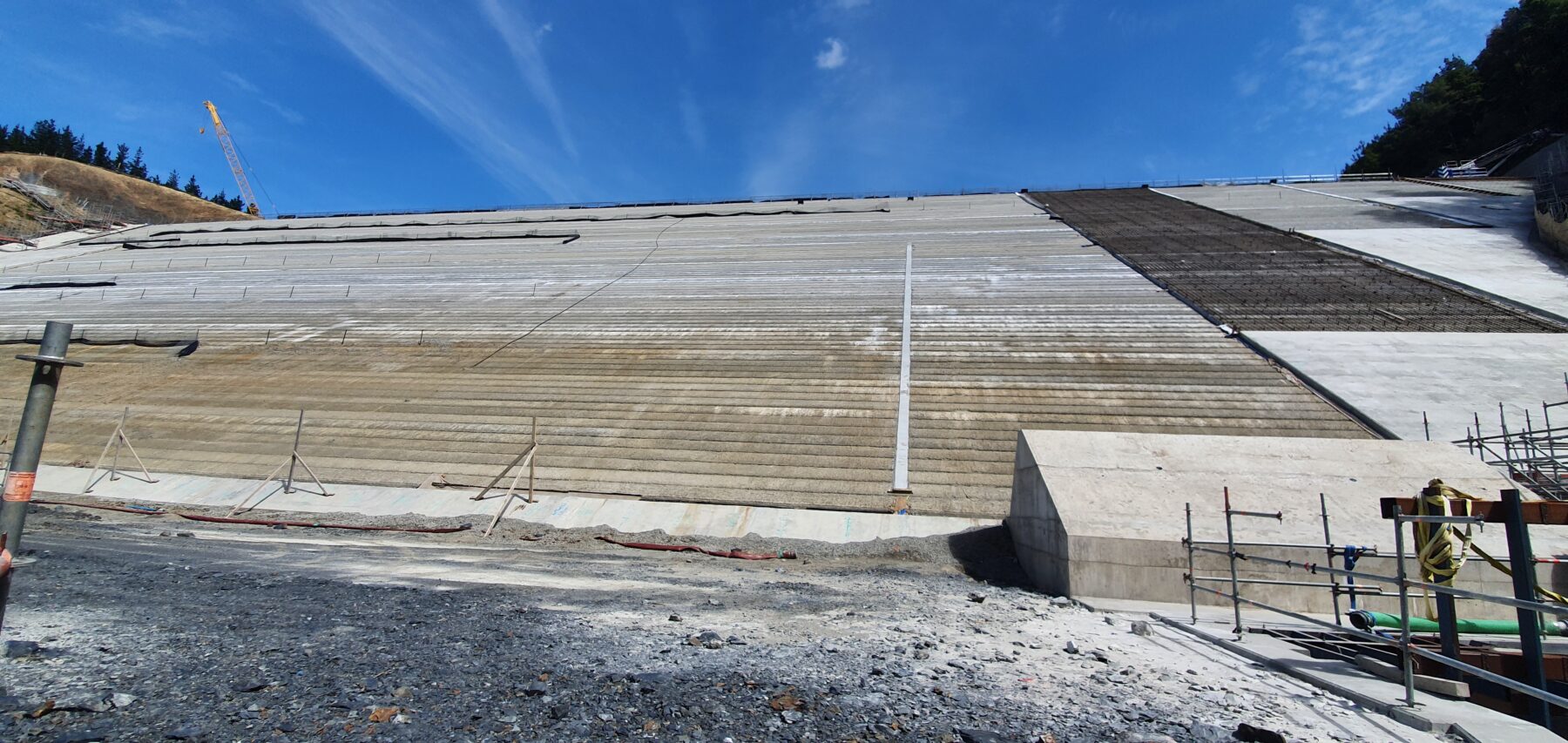 Concrete face overview – Waimea Water